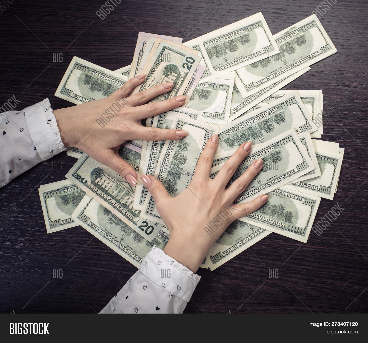 Paper Money Female Image & Photo (Free Trial) | Bigstock