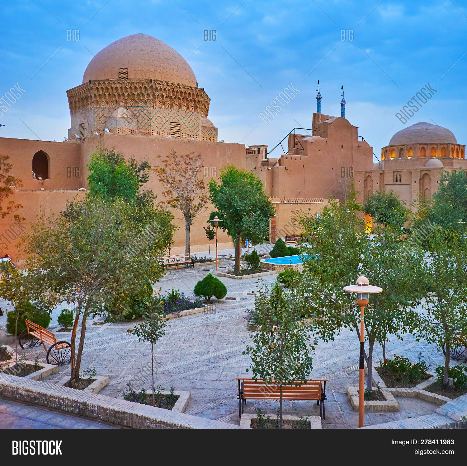 Evening Old Yazd, Iran Image & Photo (Free Trial) | Bigstock