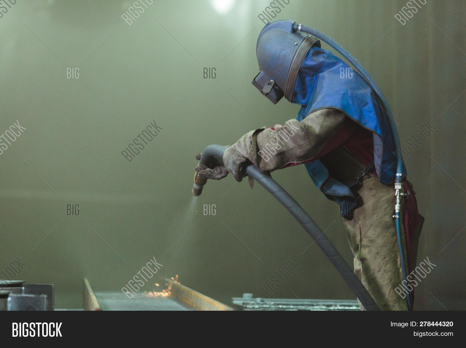 Sandblast. Blasting Image & Photo (Free Trial) | Bigstock