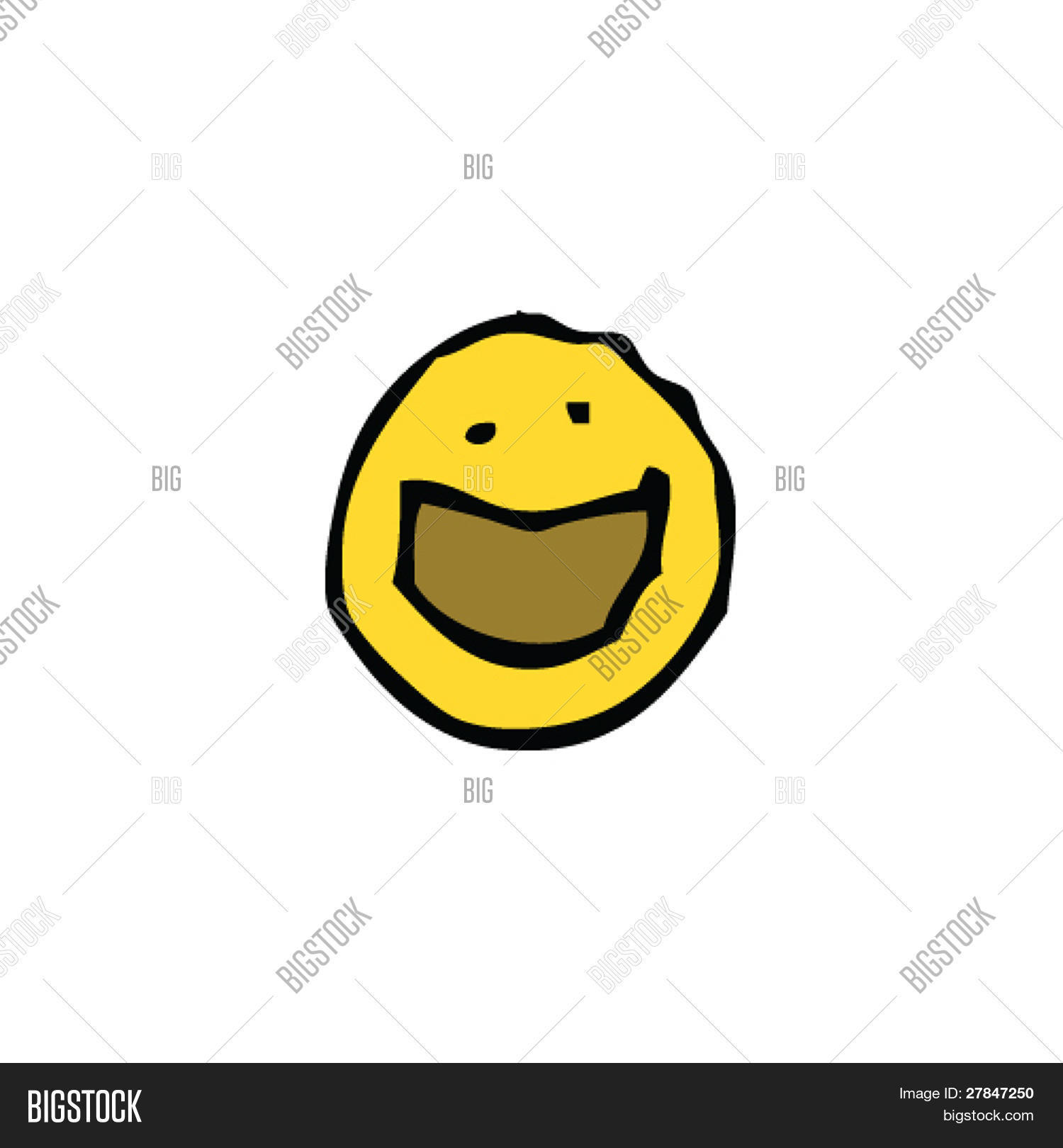 Drawing Very Happy Vector & Photo (Free Trial) | Bigstock