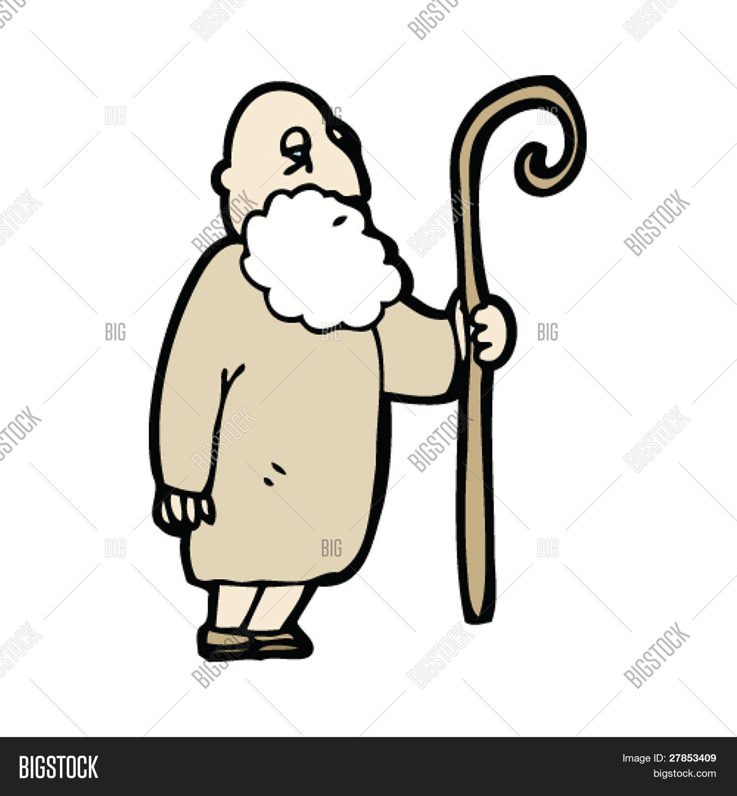 Old Shepherd Man Vector & Photo (Free Trial) | Bigstock