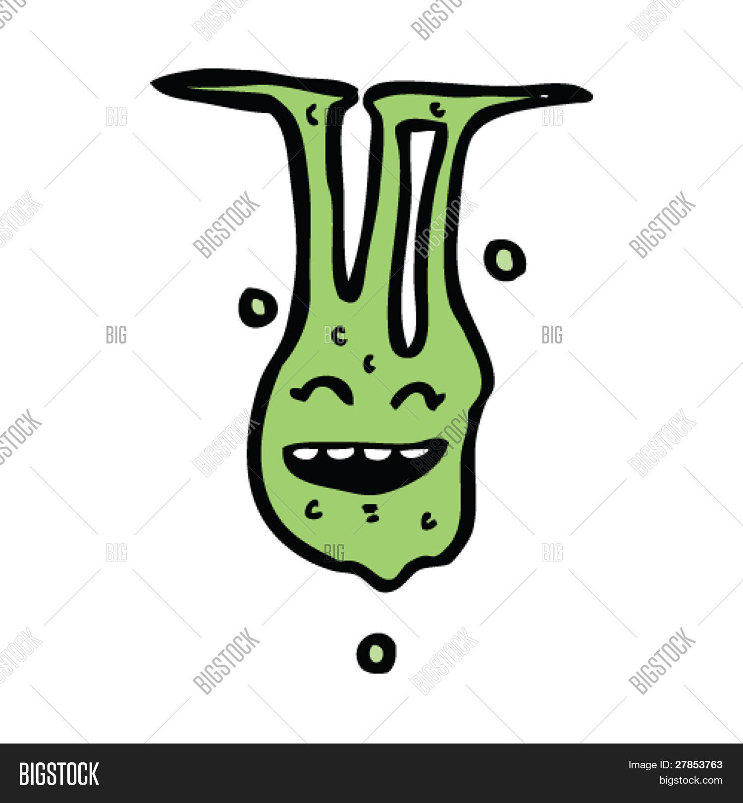 Slime Creature Vector & Photo (Free Trial) | Bigstock