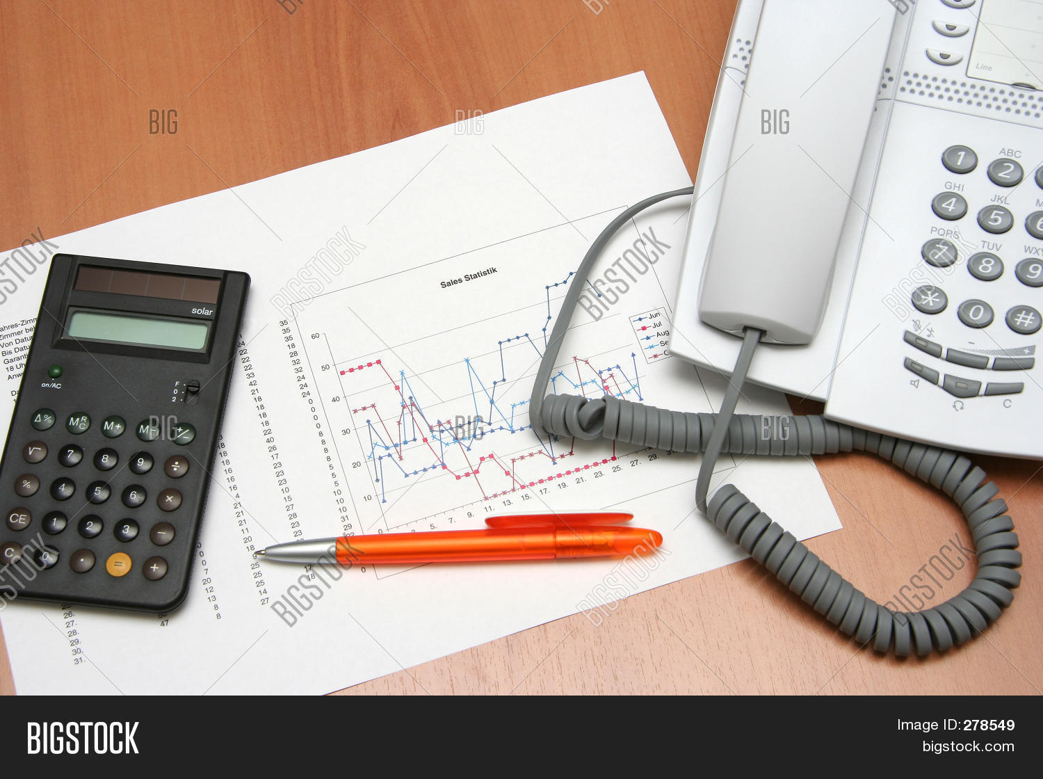 Phone Graph & Image & Photo (Free Trial) | Bigstock