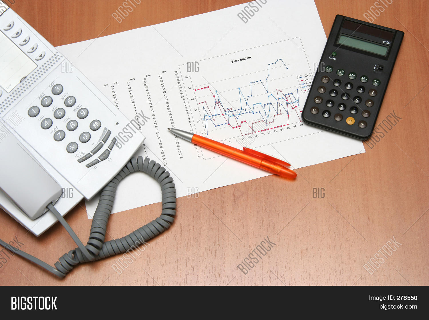 Phone Graph & Image & Photo (Free Trial) | Bigstock