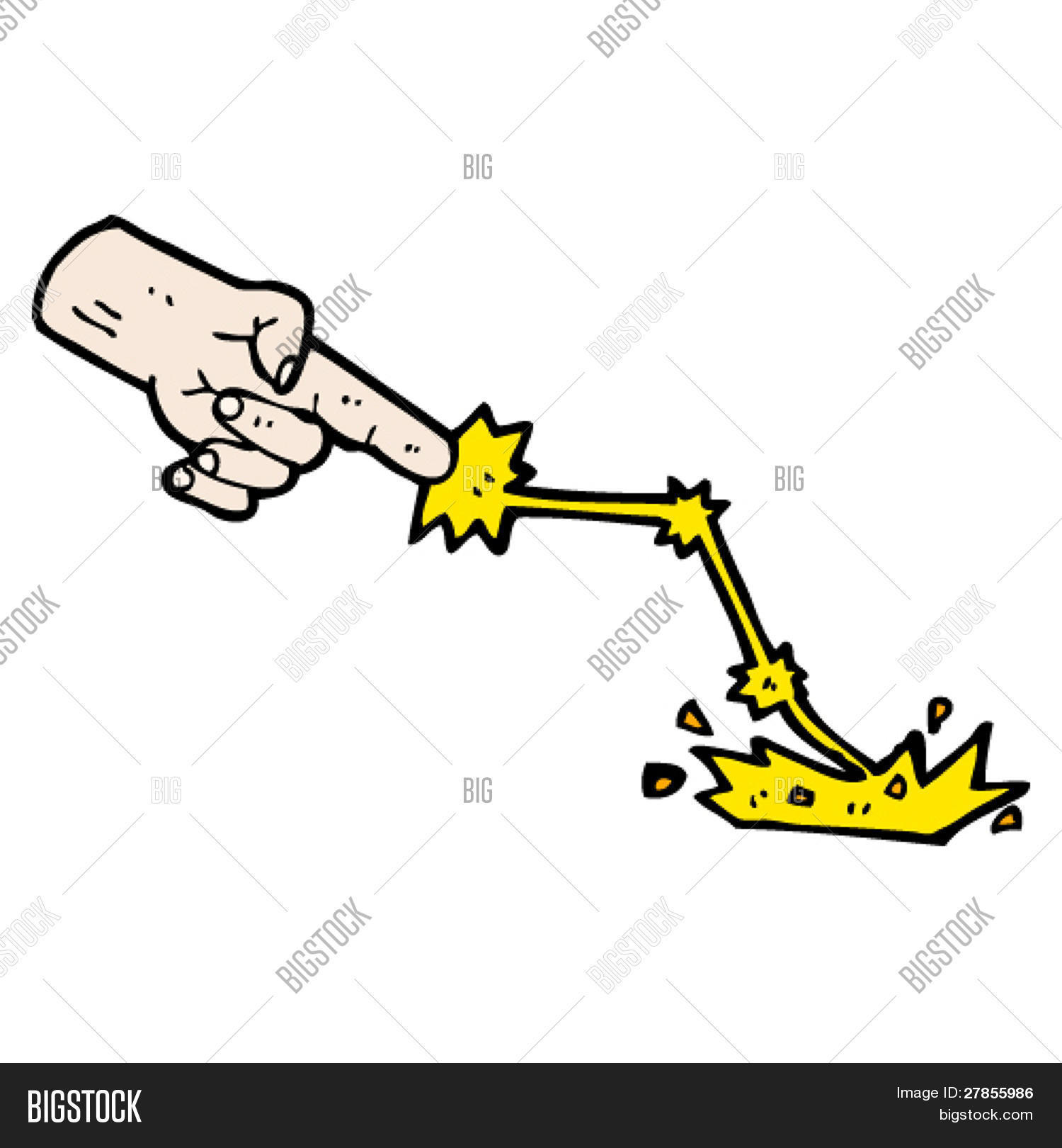 Hand God Cartoon Vector & Photo (Free Trial) | Bigstock