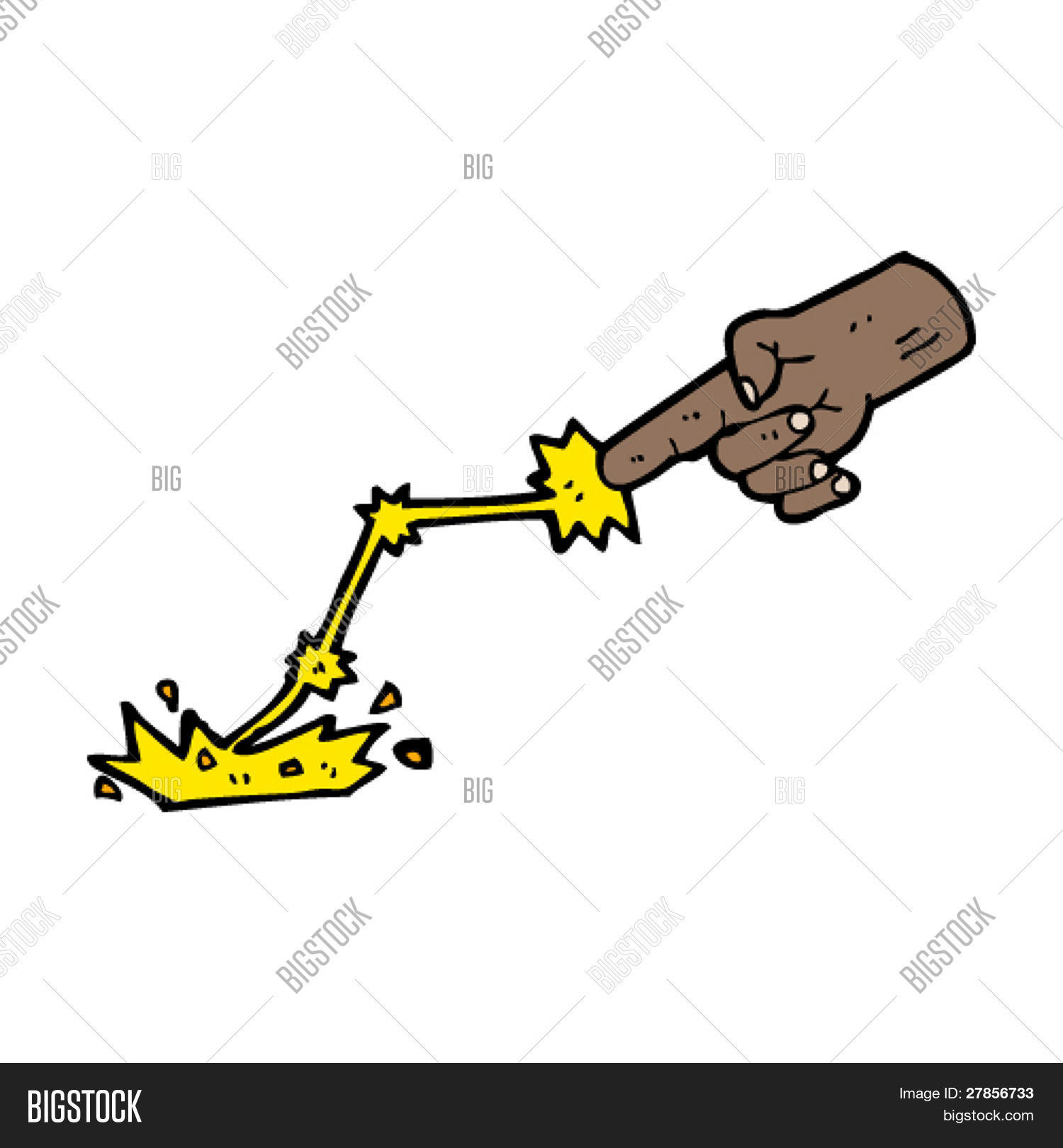 Hand God Cartoon Vector & Photo (Free Trial) | Bigstock