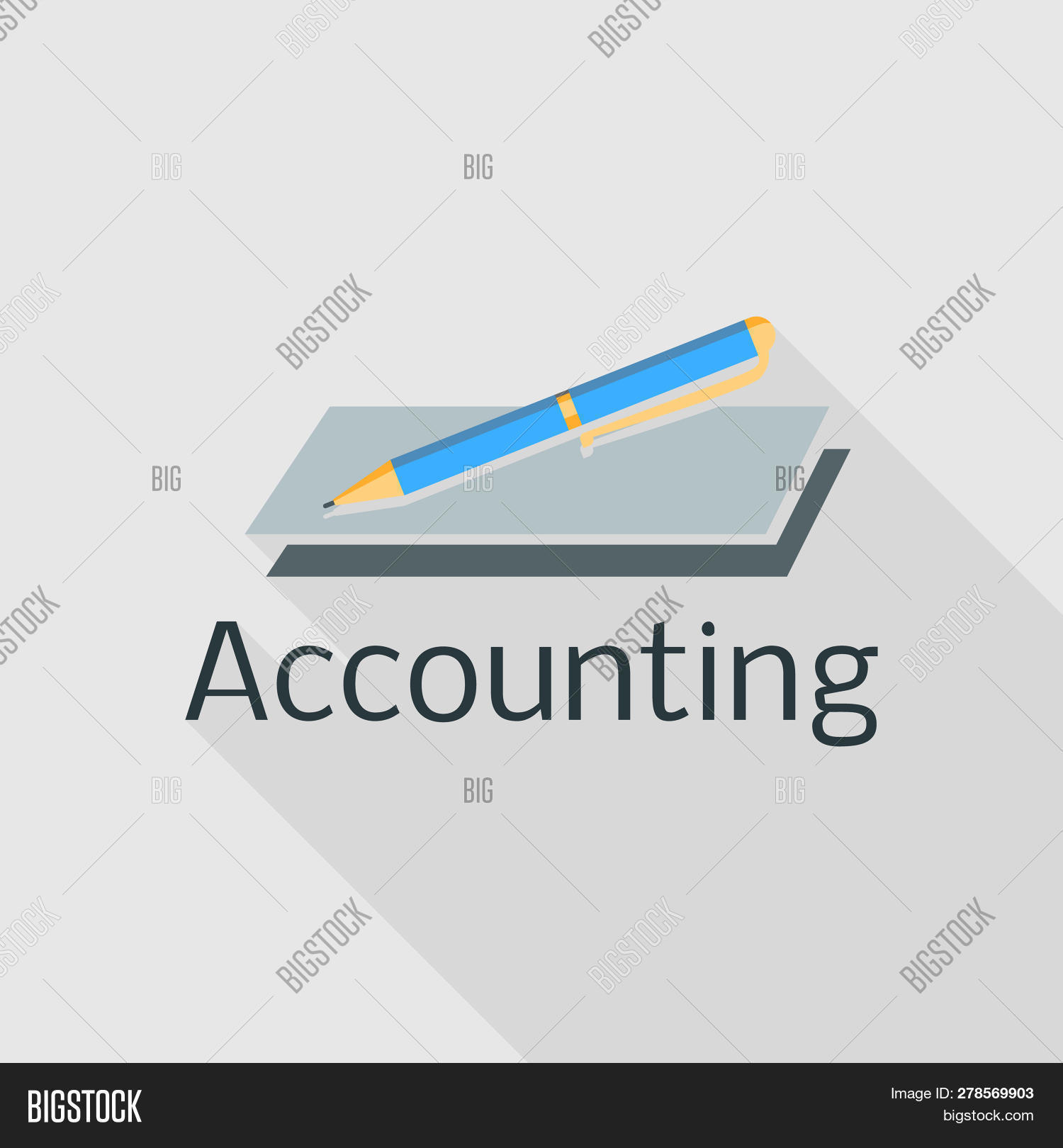 Accounting Pen Logo. Image & Photo (Free Trial) | Bigstock