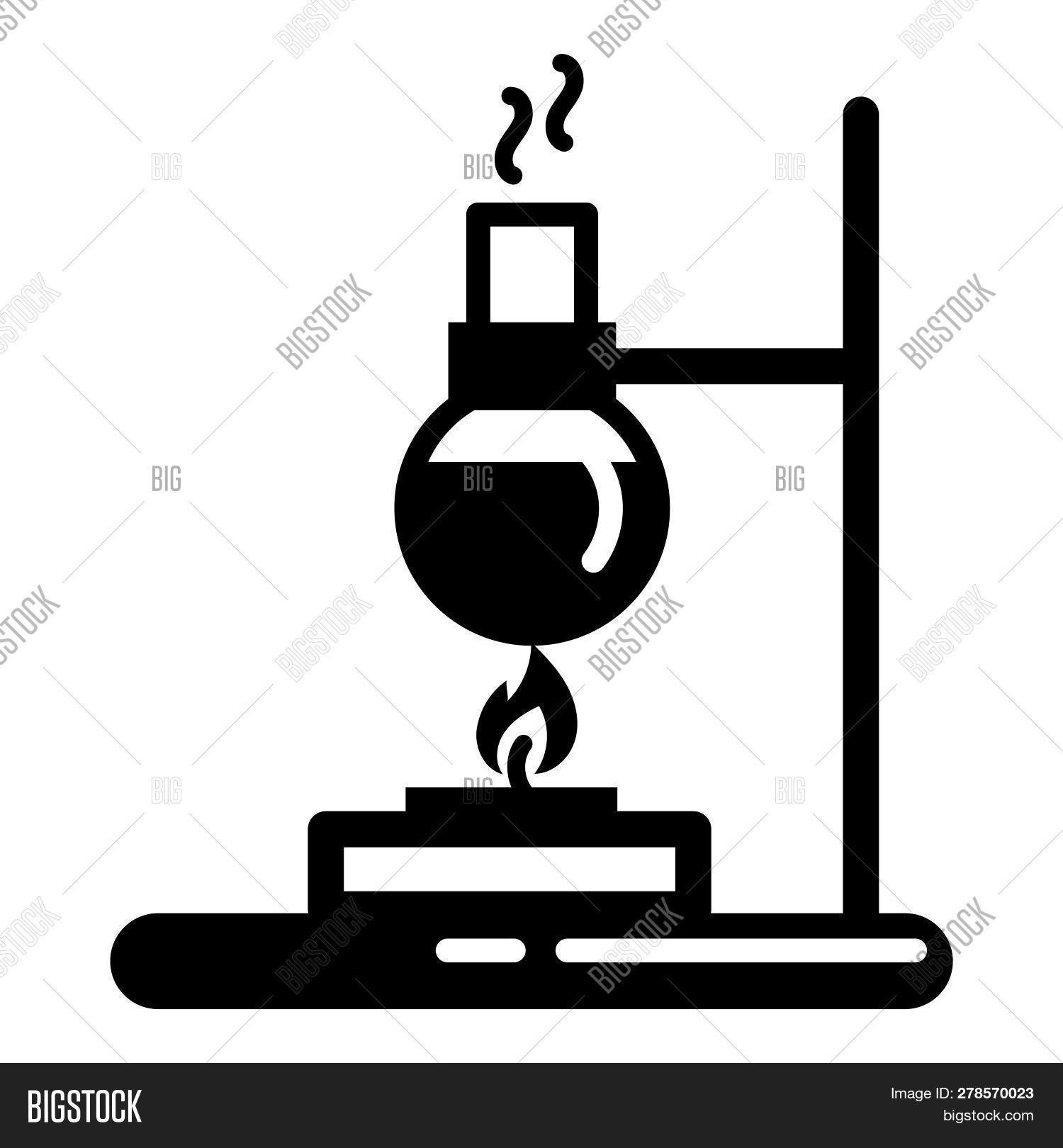 Imagen y foto Flask Lab Burner (prueba gratis) | Bigstock