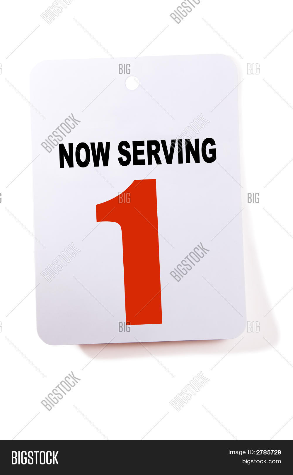 Now Serving Image & Photo (Free Trial) | Bigstock