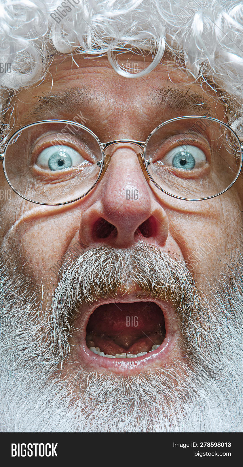 Santa Claus Surprised Image & Photo (Free Trial) | Bigstock