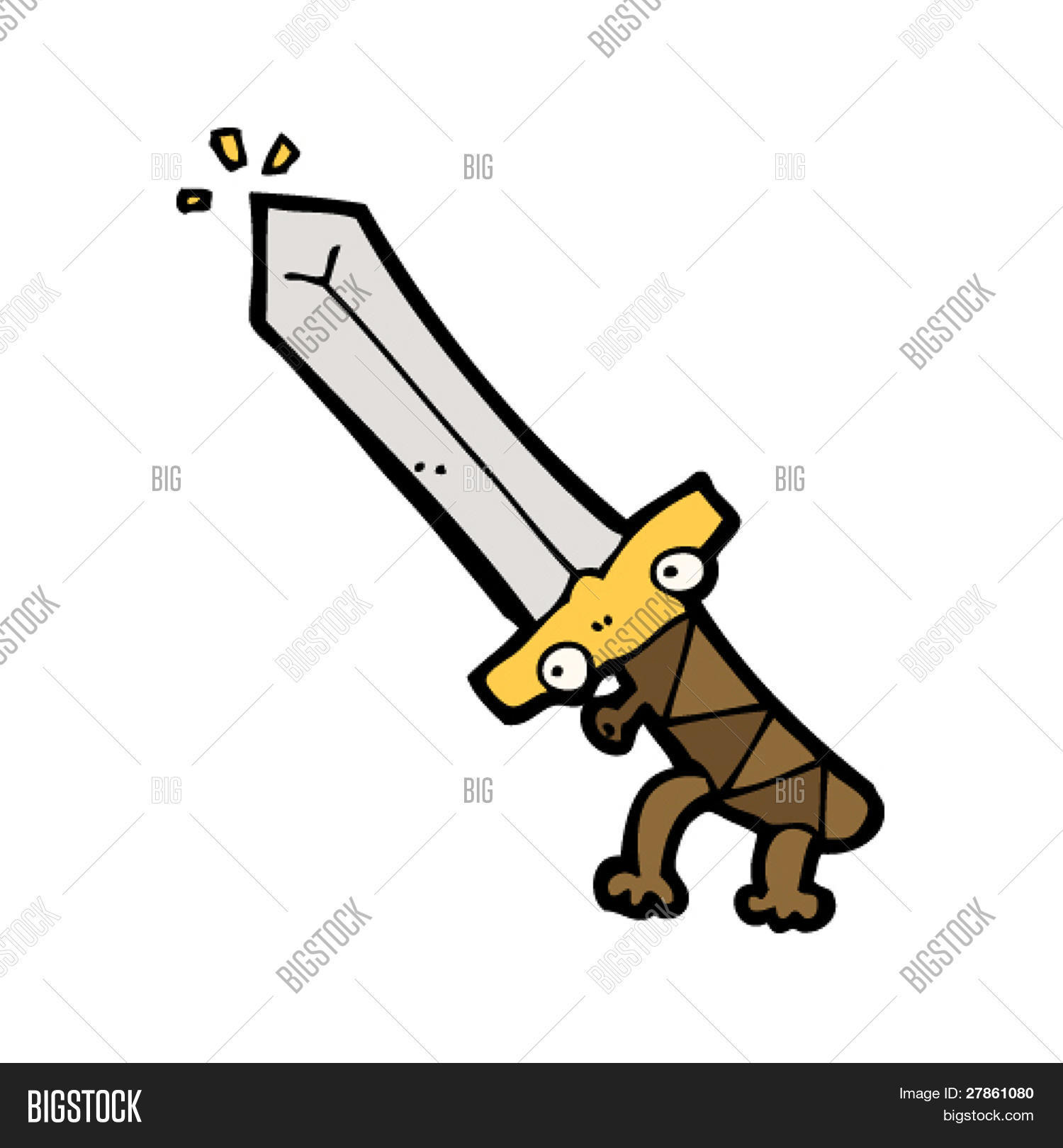 Enchanted Sword Vector & Photo (Free Trial) | Bigstock