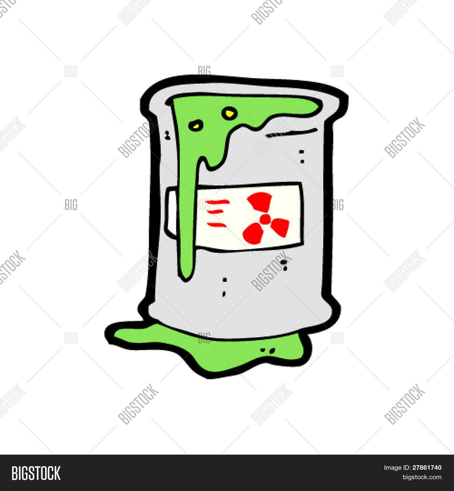 Spilled Toxic Waste Vector & Photo (Free Trial) | Bigstock