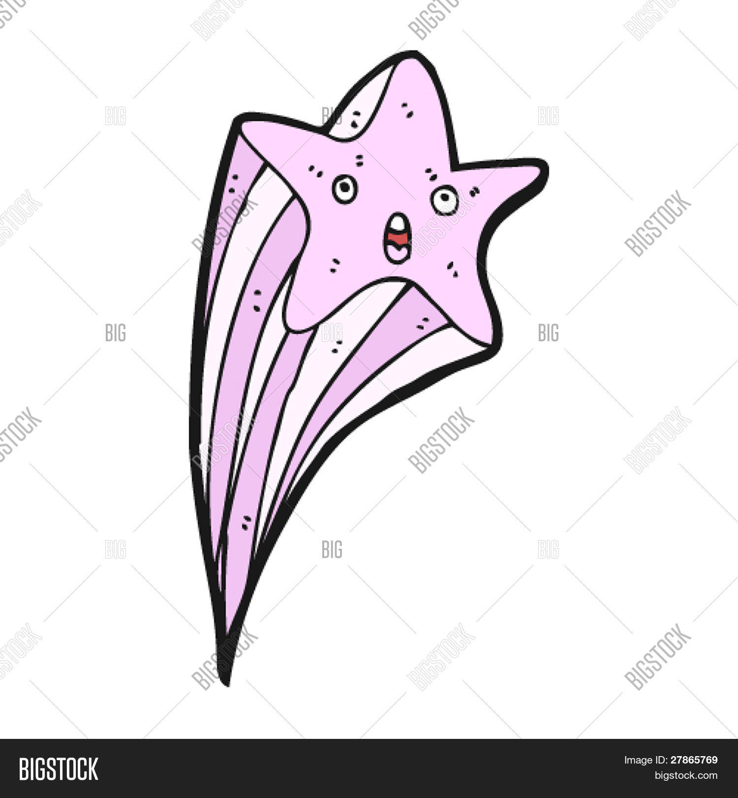 Retro Shooting Star Vector & Photo (Free Trial) | Bigstock