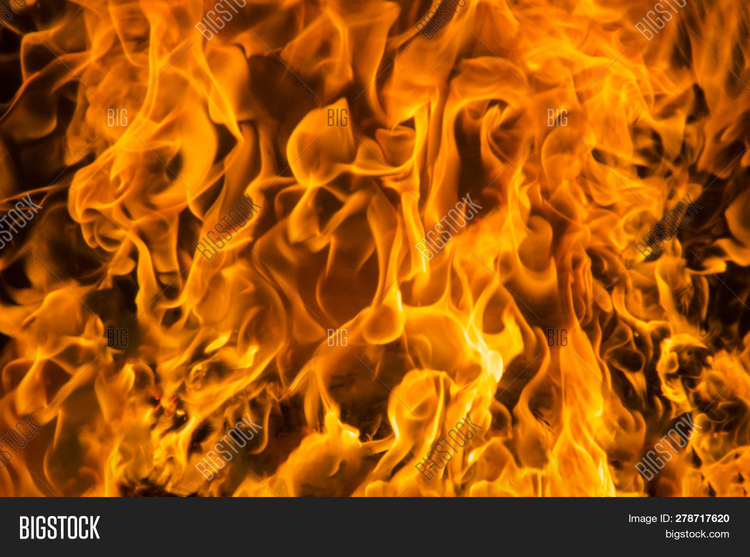Orange Flame Fire Image & Photo (Free Trial) | Bigstock