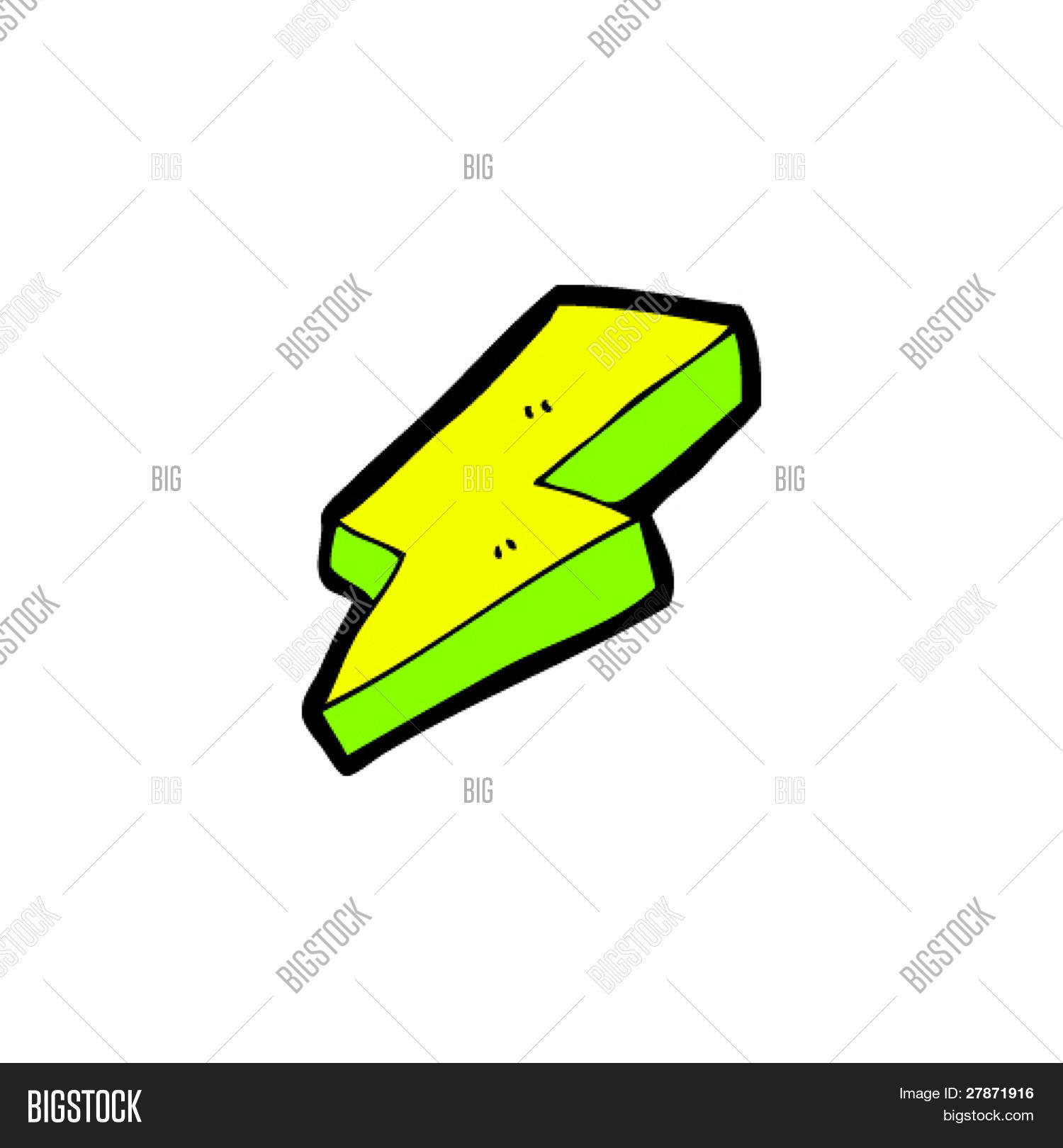 Green Lightning Vector & Photo (Free Trial) | Bigstock