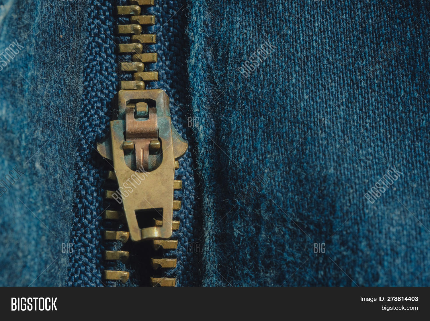 Macro Yellow Zipper On Image & Photo (Free Trial) | Bigstock