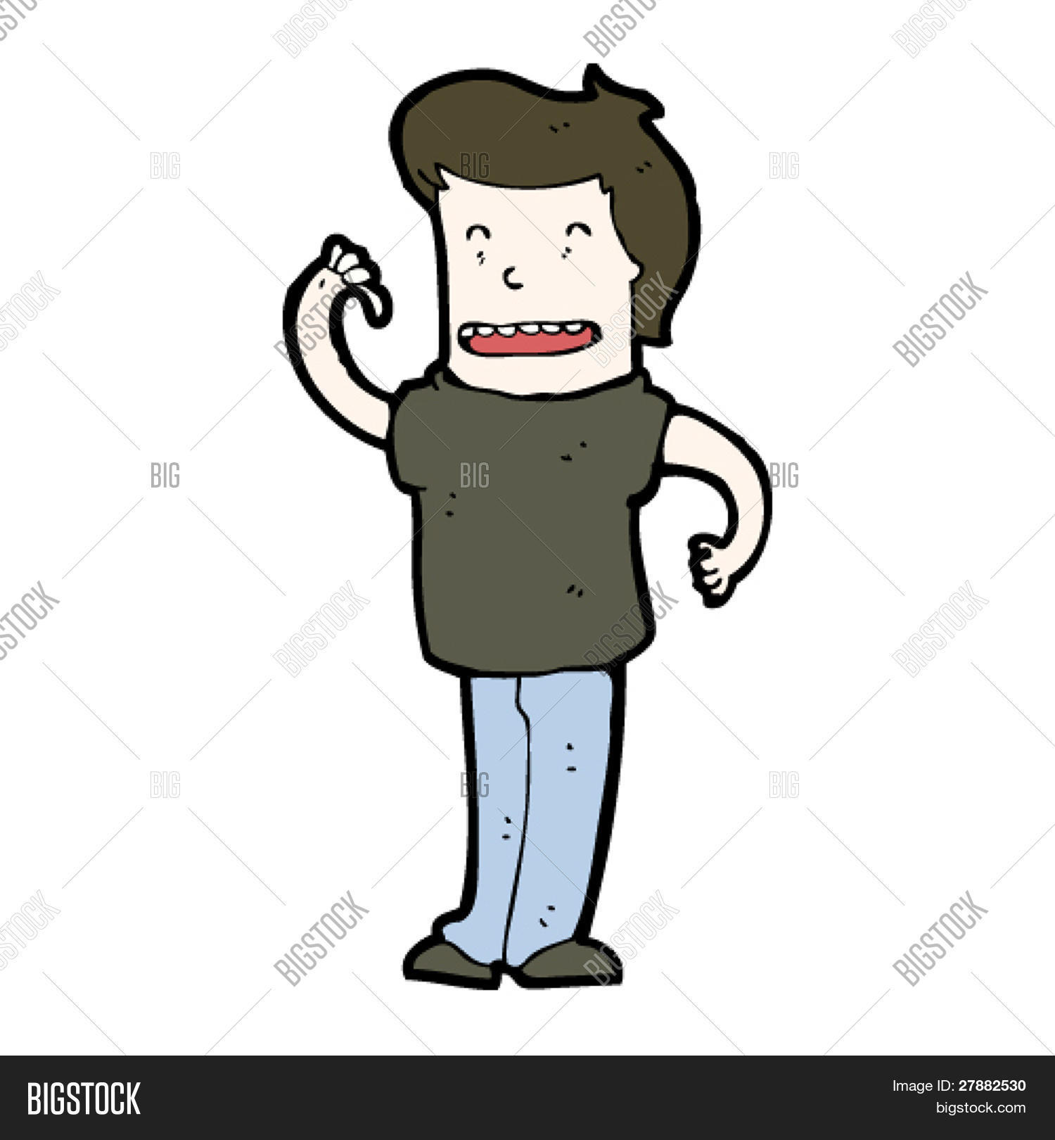 Egotistical Cartoon Vector & Photo (Free Trial) | Bigstock