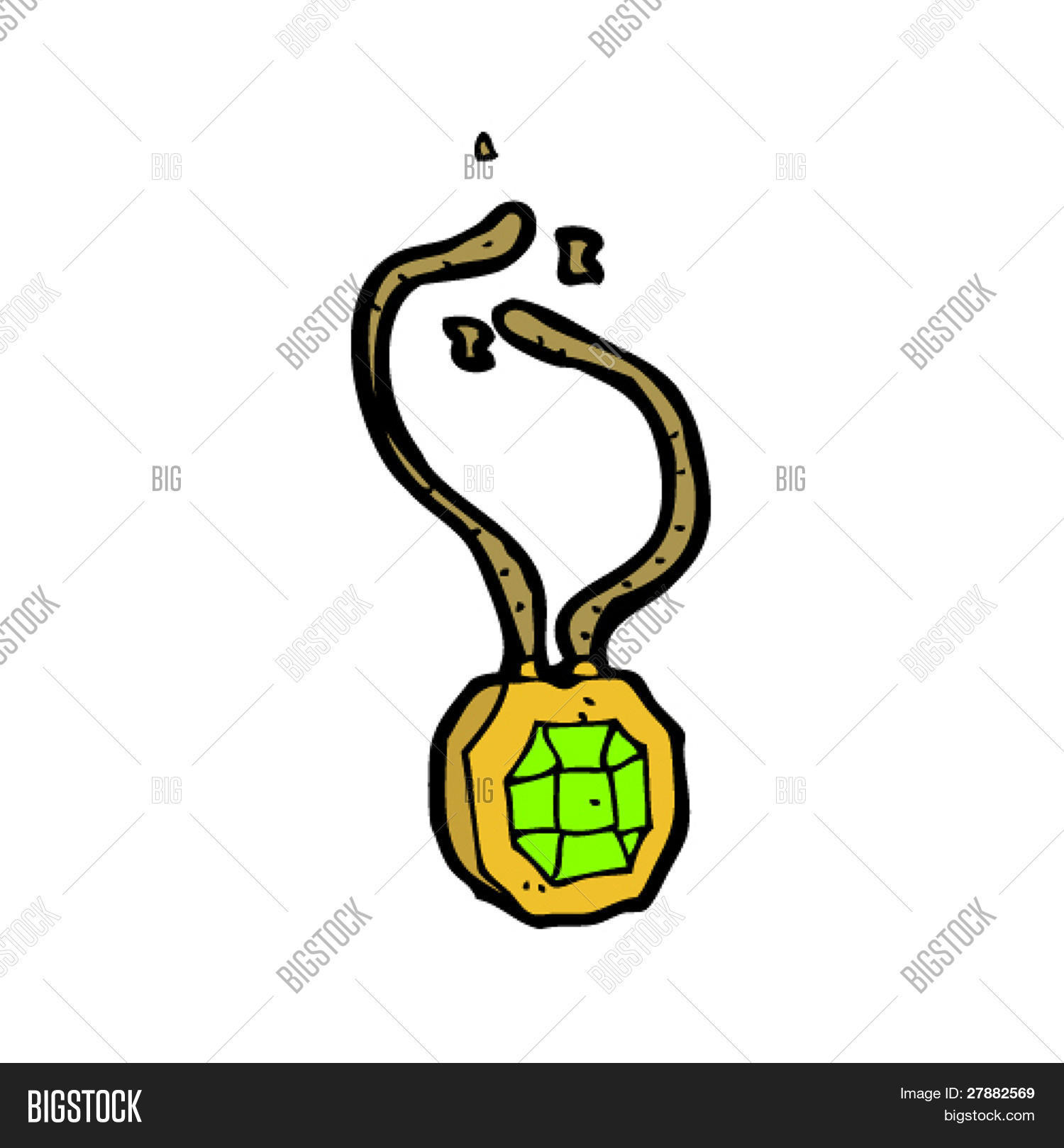 Vector y foto Dibujos Animados De Jeweled Collar | Bigstock