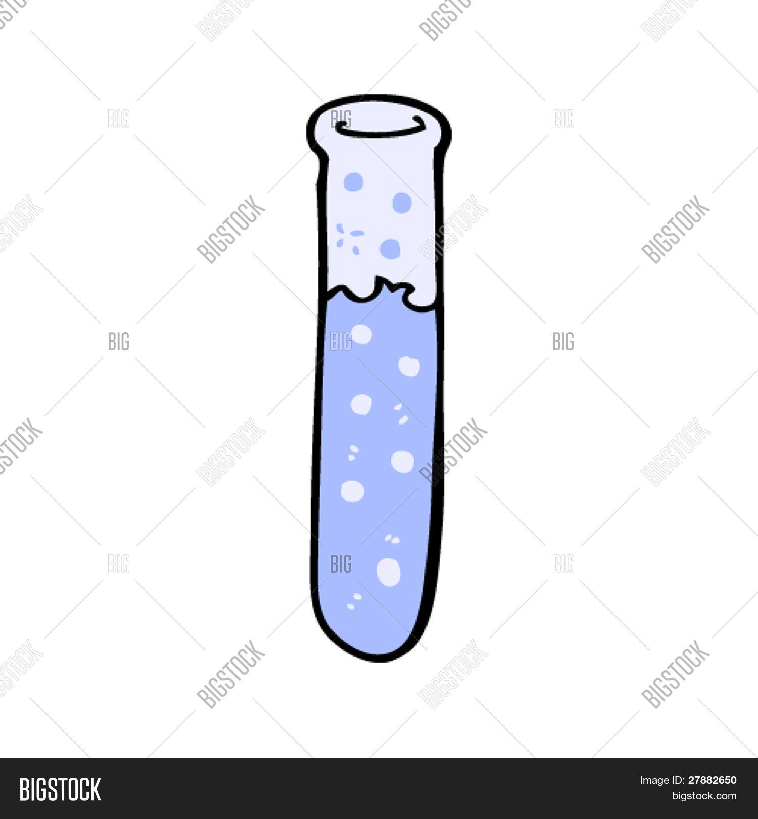 Test Tube Cartoon Vector & Photo (Free Trial) | Bigstock