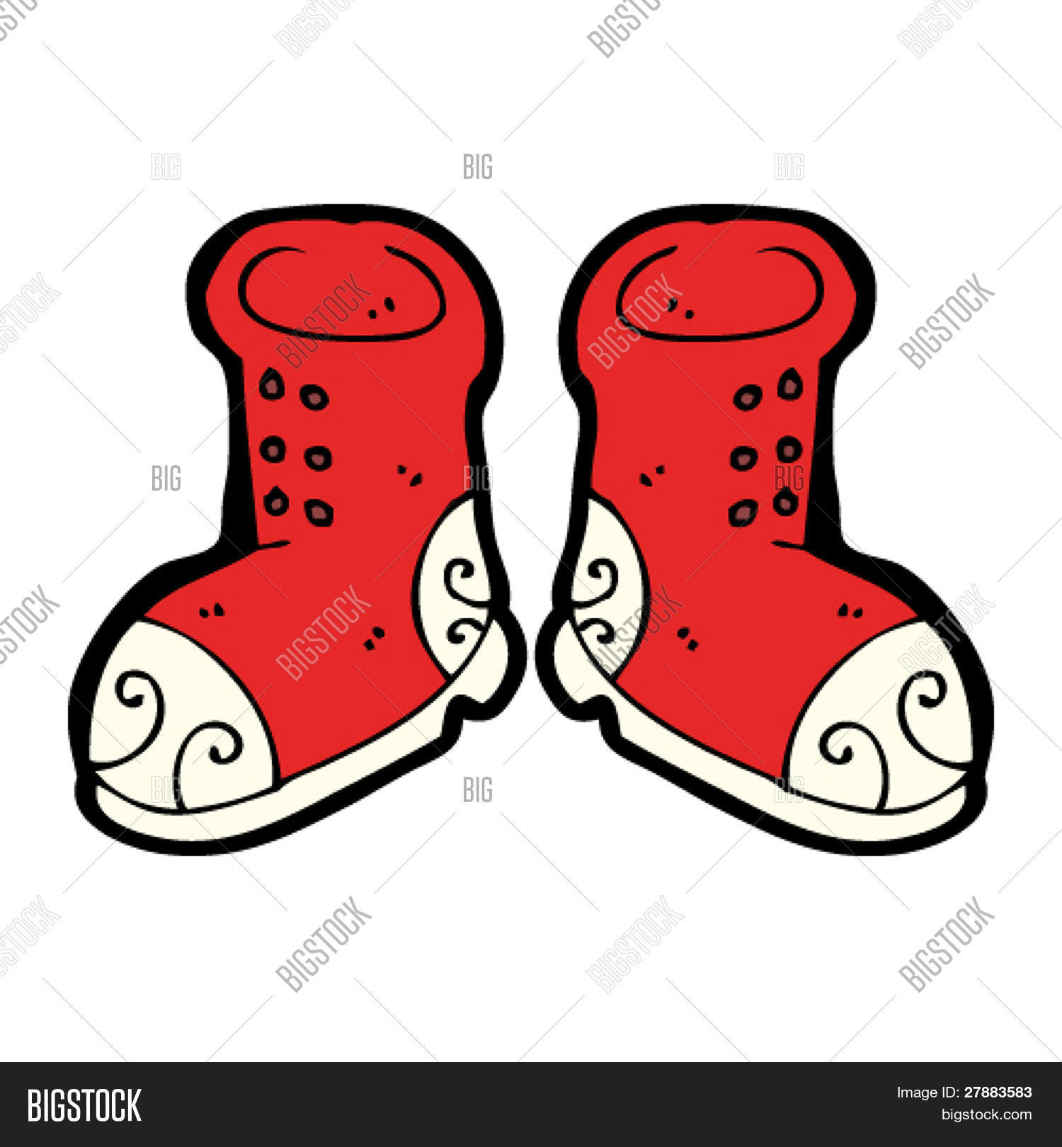Cartoon Boots Vector & Photo (Free Trial) | Bigstock