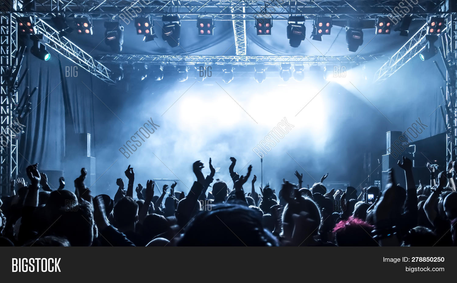 Concert Crowd Rock Image & Photo (Free Trial) | Bigstock