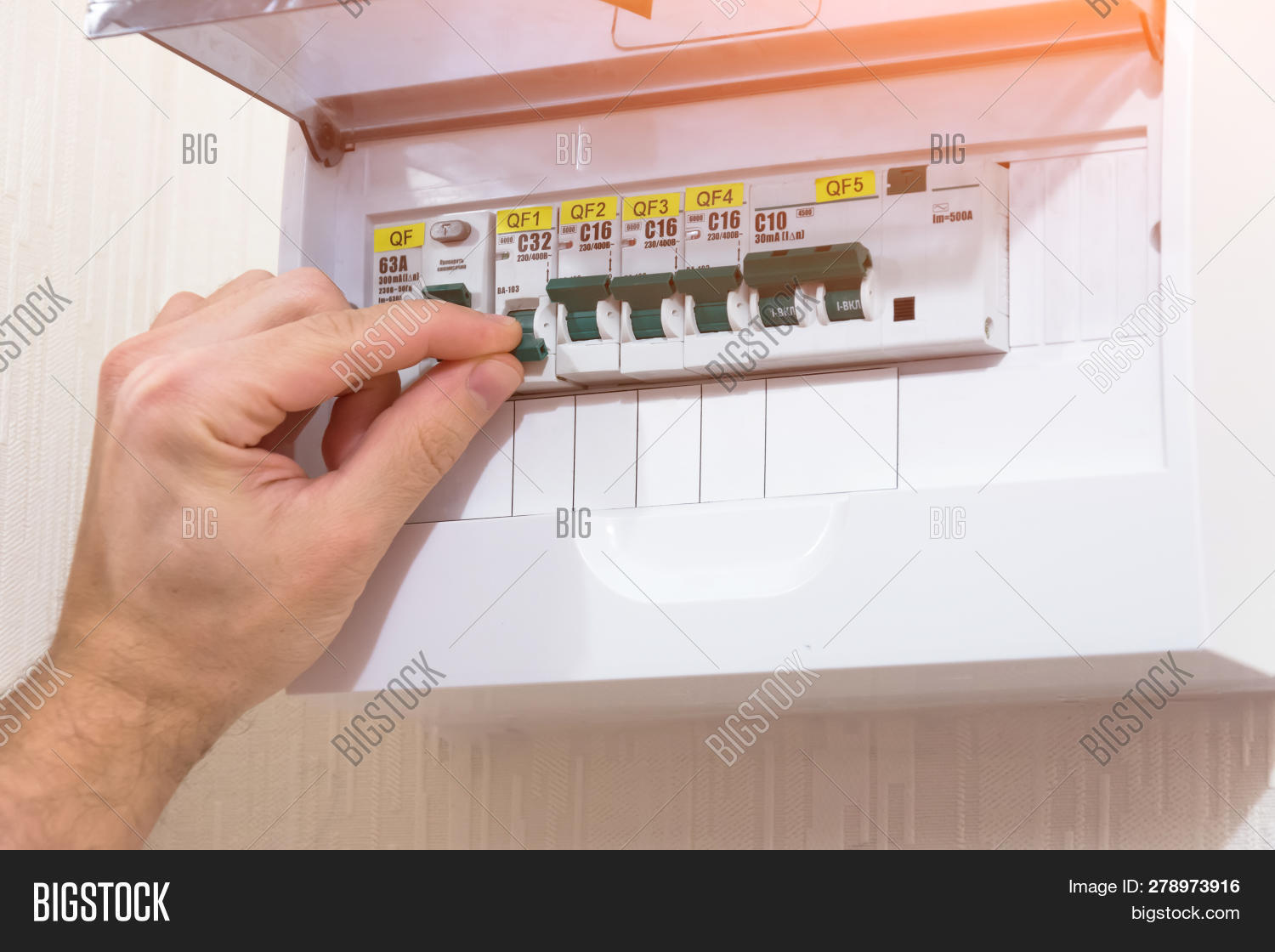 Circuit Breaker Board Image & Photo (Free Trial) | Bigstock
