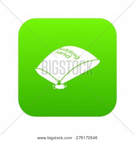 Sand Bag Icon Green Image & Photo (Free Trial) | Bigstock