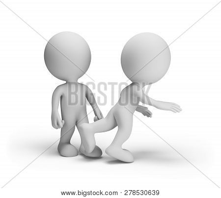 3d Man Has Tripped Image & Photo (Free Trial) | Bigstock