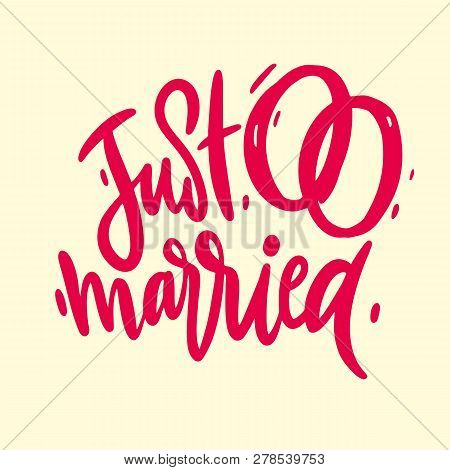 Just Married Sign Images, Illustrations & Vectors (Free) - Bigstock