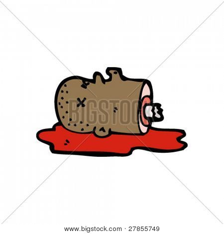 Severed Head Cartoon Vector & Photo (Free Trial) | Bigstock