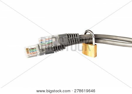 Two Ethernet Cables Rj Image & Photo (Free Trial) | Bigstock