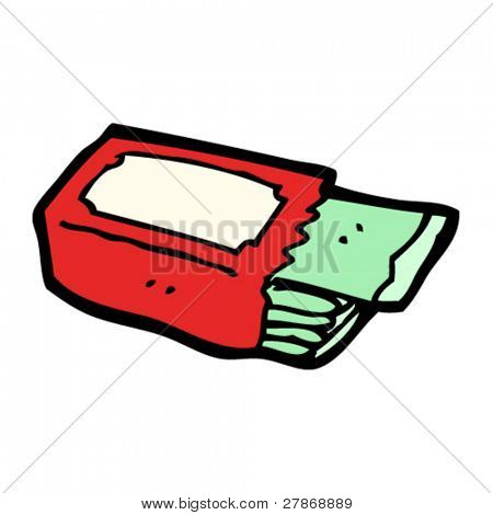 Packet Chewing Gum Vector & Photo (Free Trial) | Bigstock