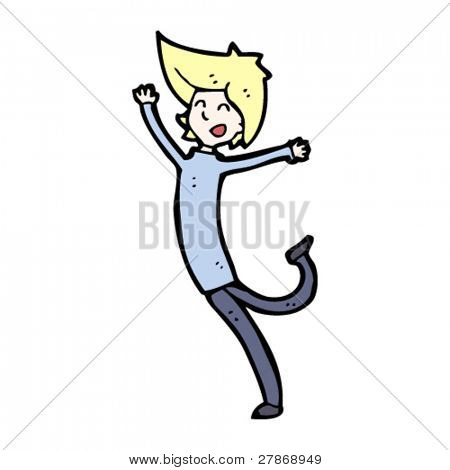 Happy Thin Person Vector & Photo (Free Trial) | Bigstock