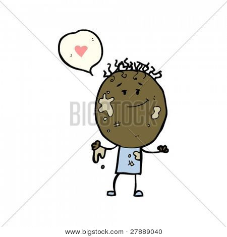 Cartoon Dirty Boy Vector & Photo (Free Trial) | Bigstock