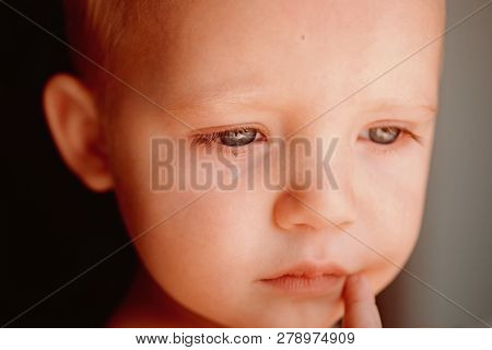 Unhappy Cutie. Baby Image & Photo (Free Trial) | Bigstock