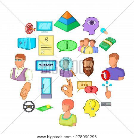 Crew Icons Set. Vector & Photo (Free Trial) | Bigstock