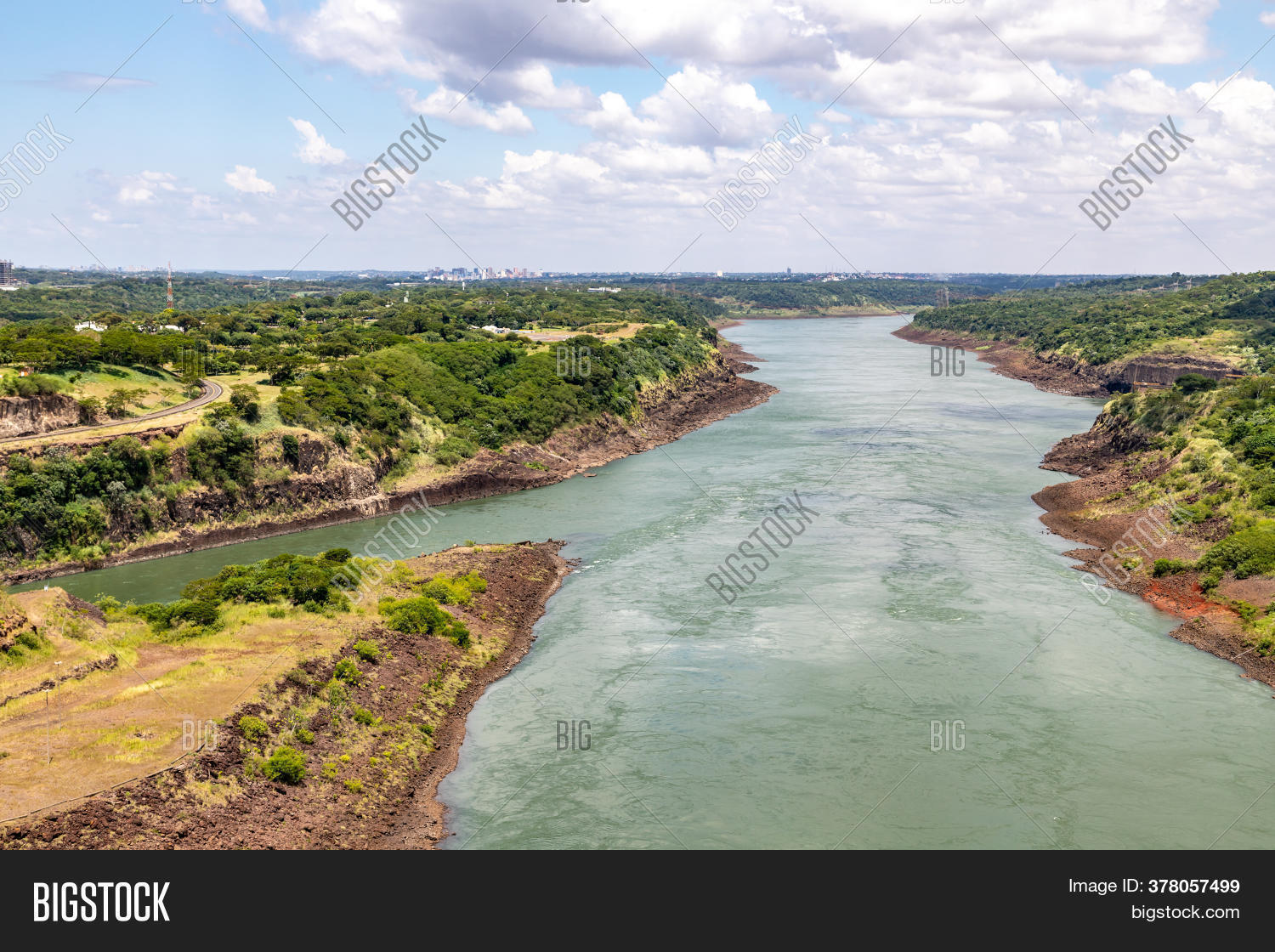 Parana River Ciudade Image & Photo (Free Trial) | Bigstock