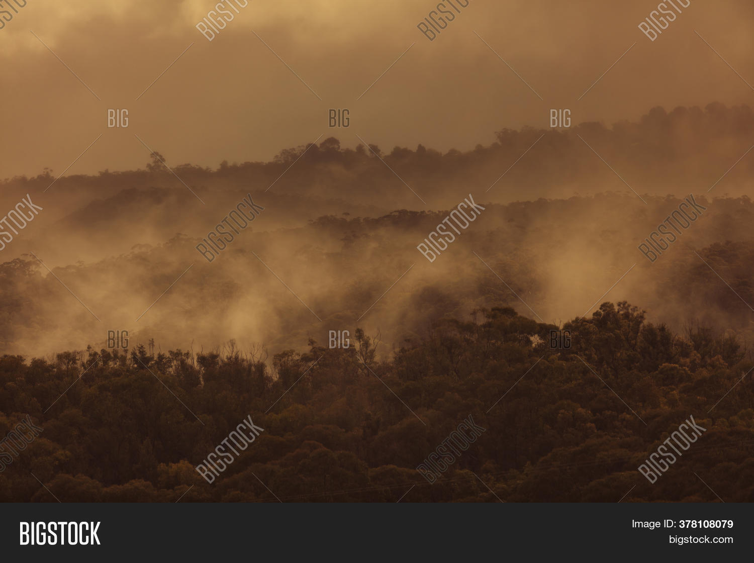 Rain Mist Low Cloud Image & Photo (Free Trial) | Bigstock