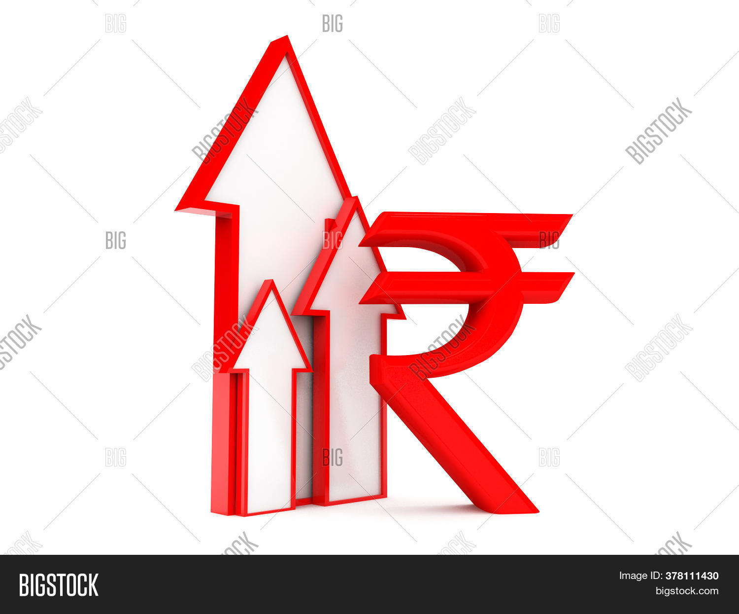 Business Arrow Rupee Image & Photo (Free Trial) | Bigstock