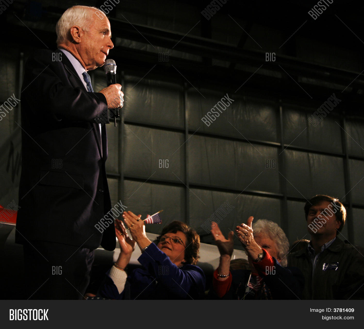 John Mccain Rally Image & Photo (Free Trial) | Bigstock