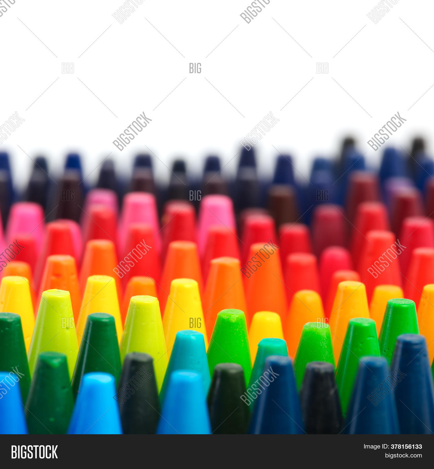 Box Crayons Rainbow Image & Photo (Free Trial) | Bigstock