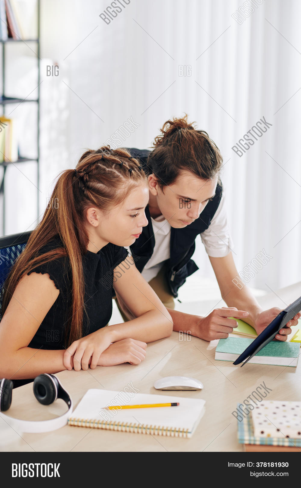 Teenage Boy Helping Image & Photo (Free Trial) | Bigstock