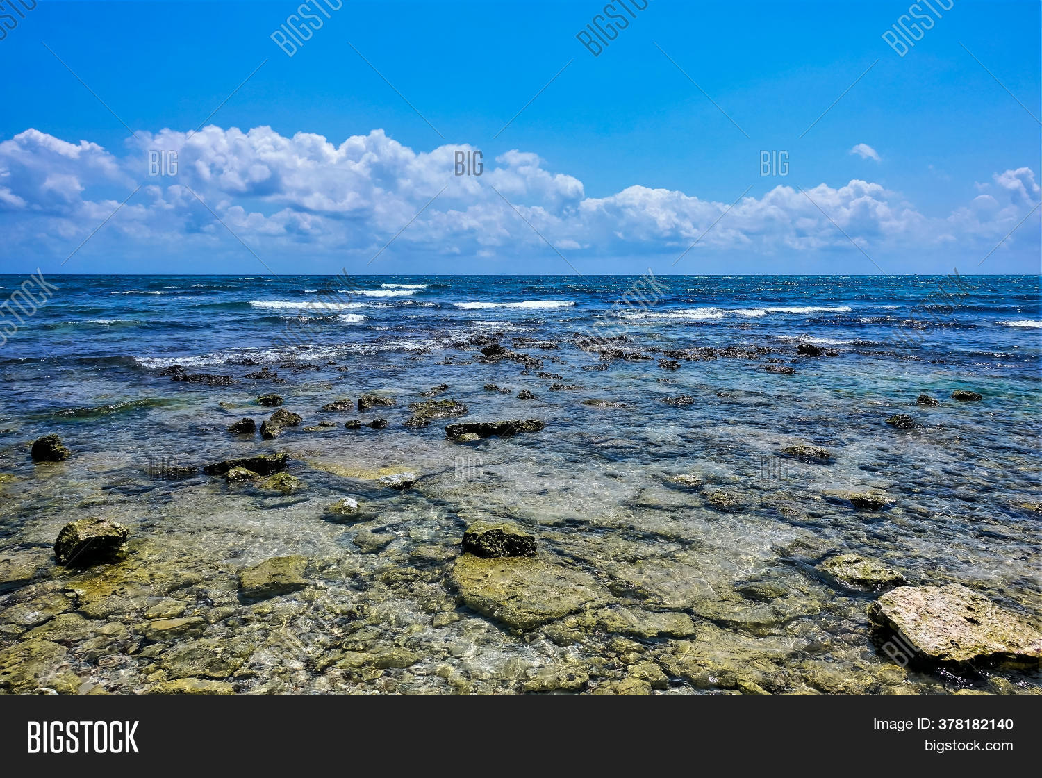 Caribbean Sea On Sunny Image & Photo (Free Trial) | Bigstock