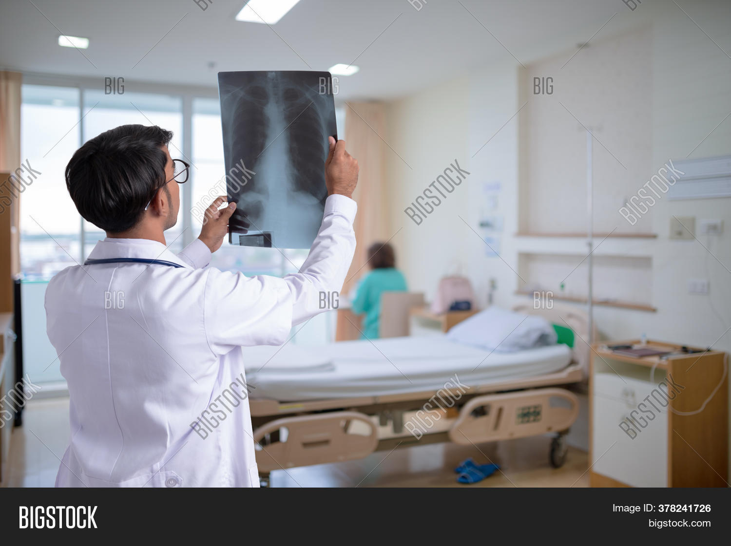 Doctor Checking Chest Image & Photo (Free Trial) | Bigstock