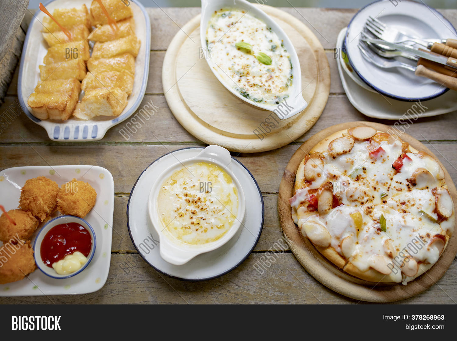 Top View Home Snack Image & Photo (Free Trial) | Bigstock