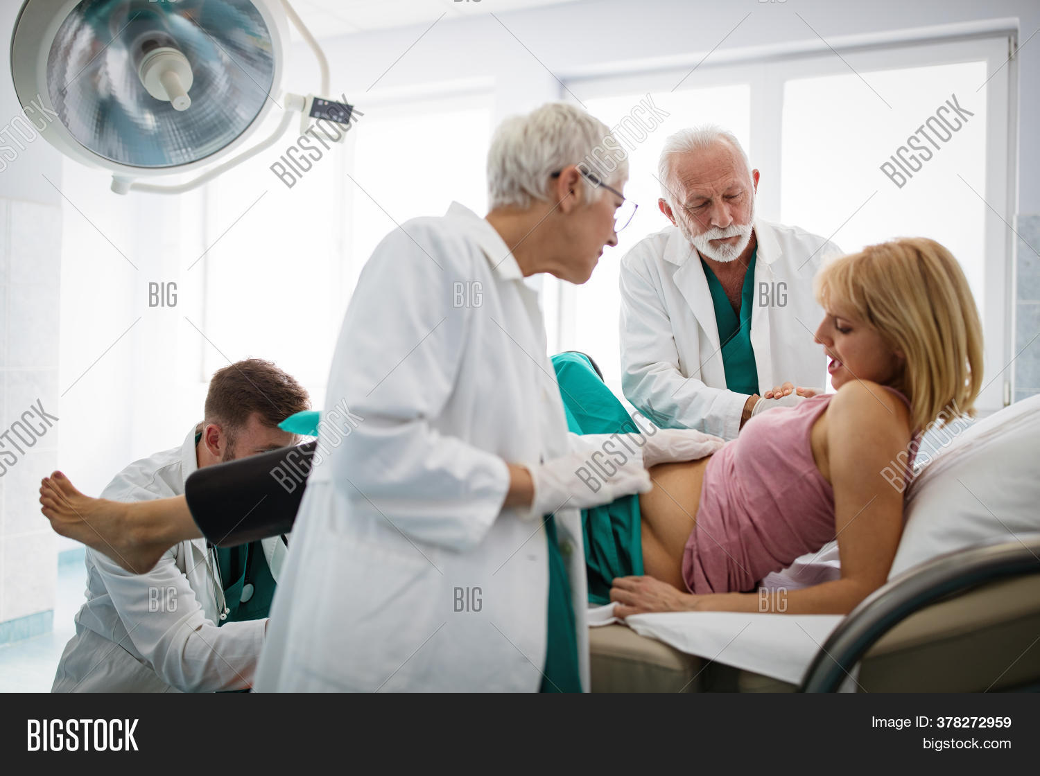 Hospital Woman Labor Image & Photo (Free Trial) | Bigstock