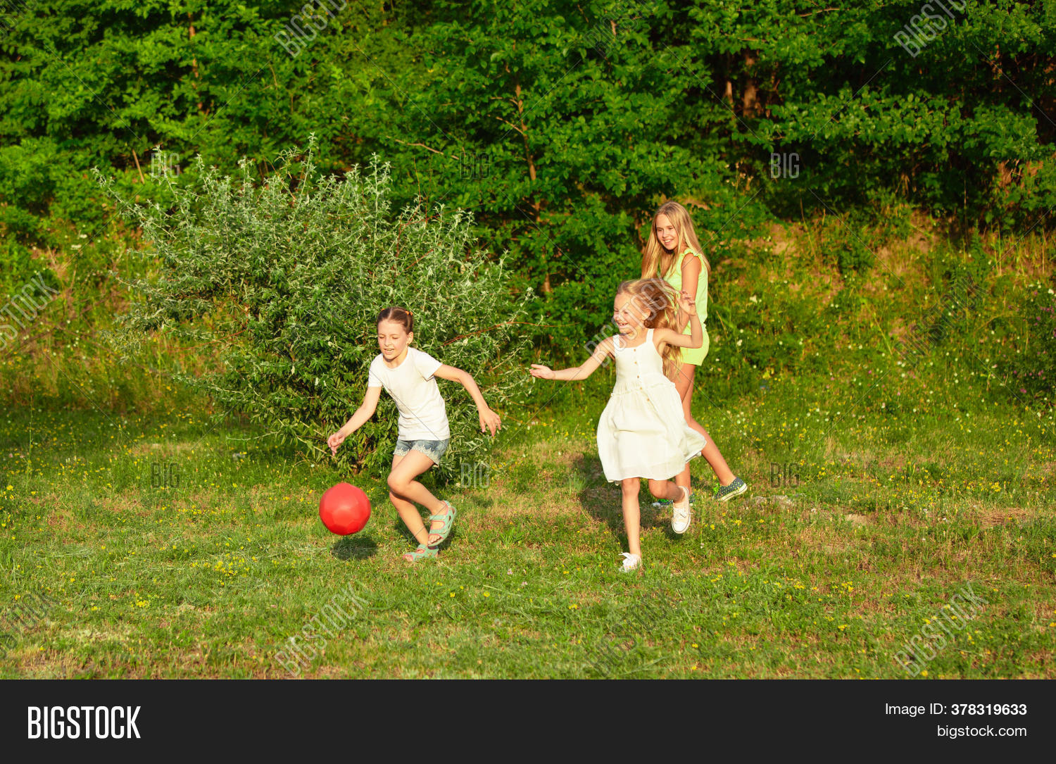 Kids, Children Running Image & Photo (Free Trial) | Bigstock