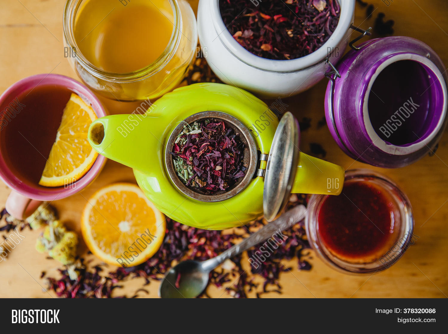 Open Green Teapot Tea Image & Photo (Free Trial) | Bigstock