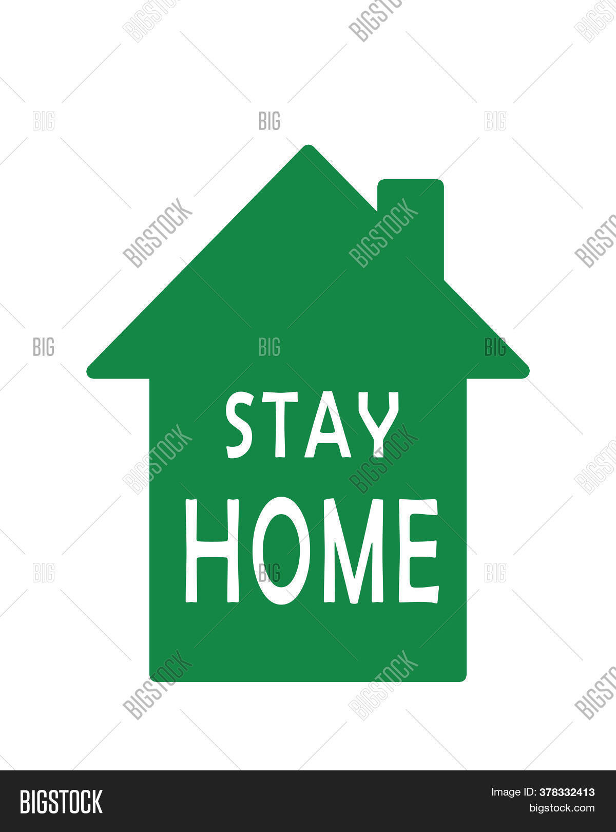 Stay Home Icon. Image & Photo (Free Trial) | Bigstock