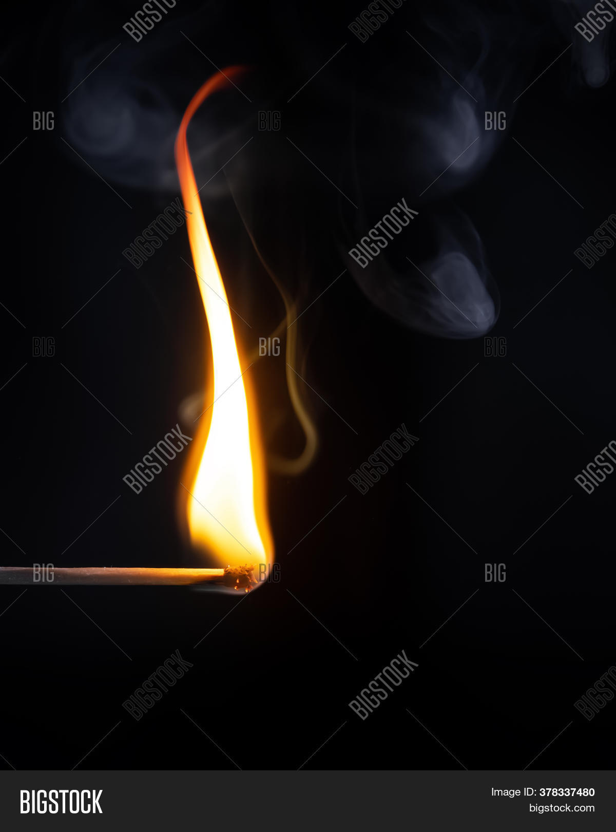 Image Match Flame Dark Image & Photo (Free Trial) | Bigstock